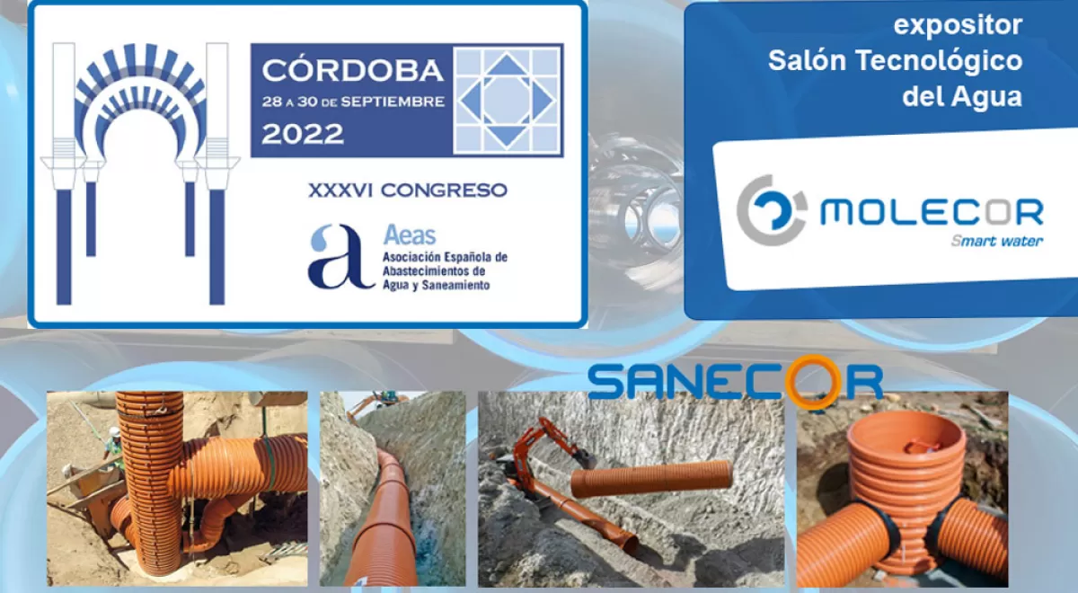 Molecor, presente en el Salón Tecnológico del Agua del Congreso AEAS | RETEMA